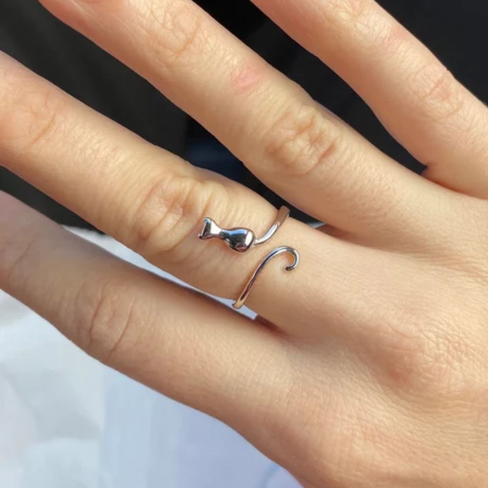 ADORABLE CAT RING (ADJUSTABLE) – Ashlen
