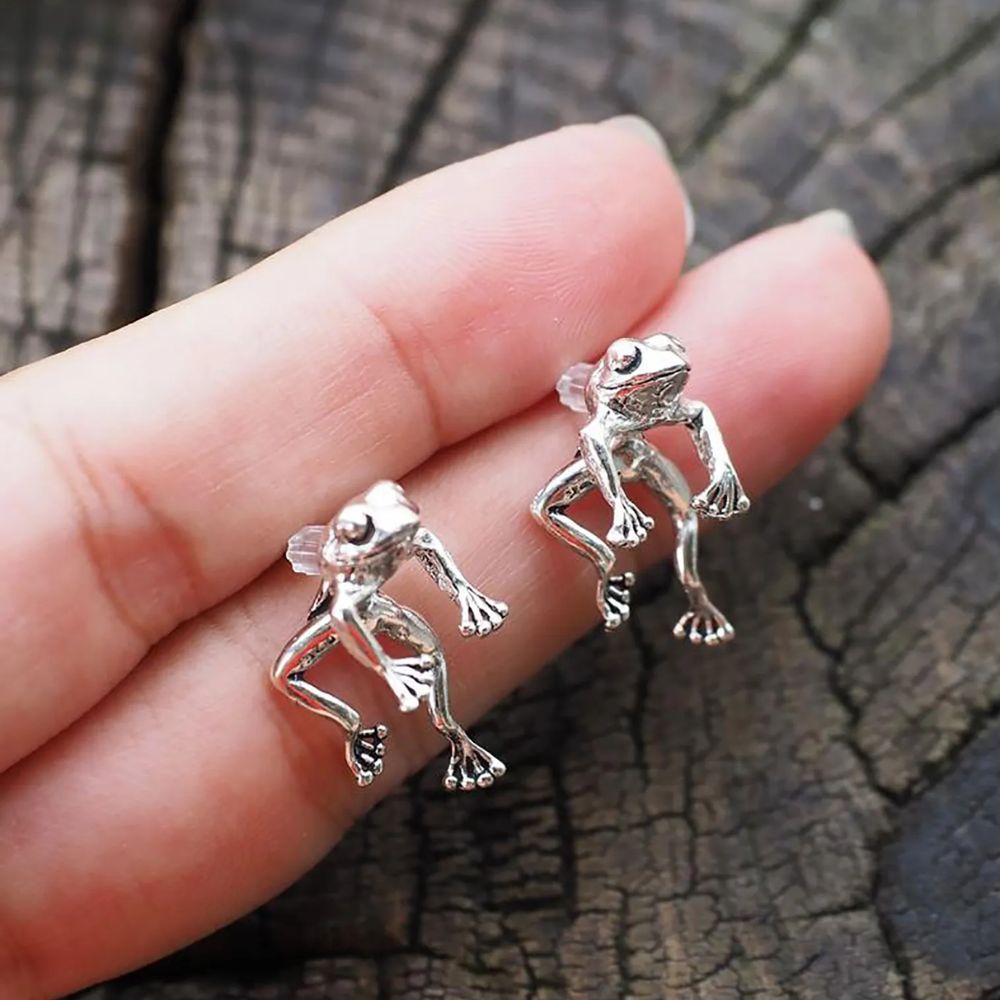 Frog earring store