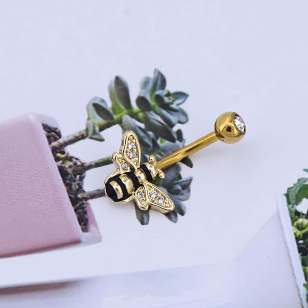 BELLY BUTTON BEE RING – Ashlen