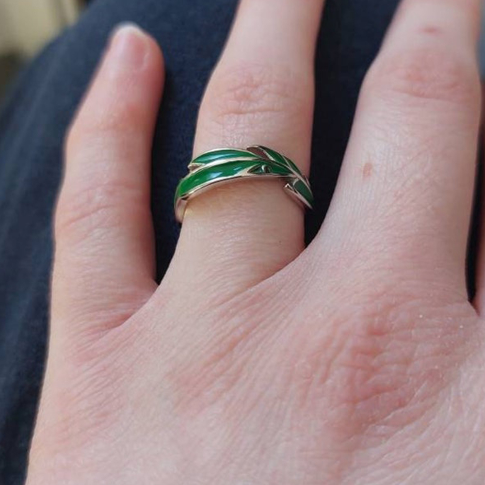 PLANTAIN LEAF RING (ADJUSTABLE) – Ashlen