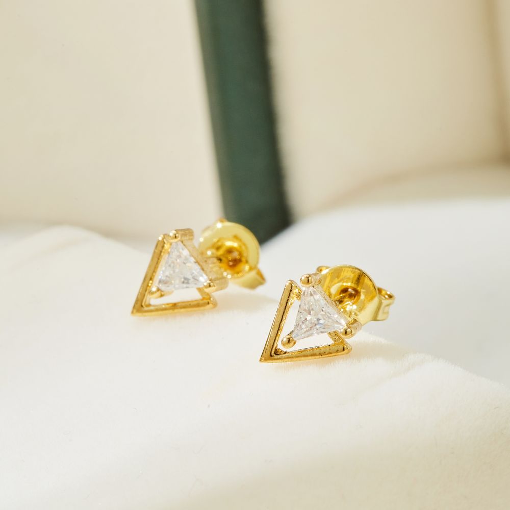ARROWHEAD STUD EARRINGS (PAIR) – Ashlen