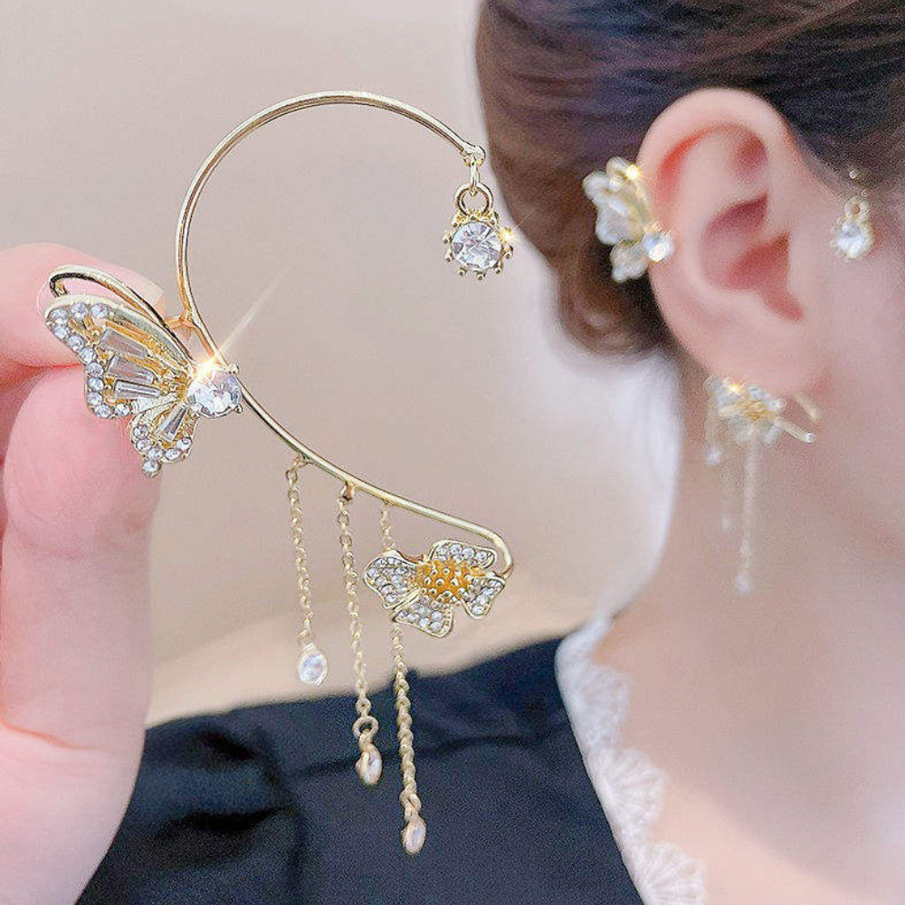 SWEET BUTTERFLY EAR CUFFS (PAIR) – Ashlen