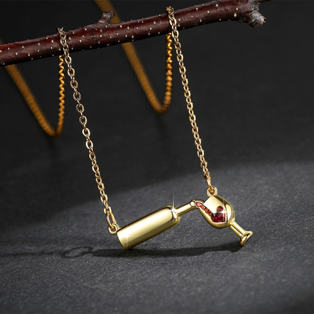 WINE GLASS NECKLACE – Ashlen