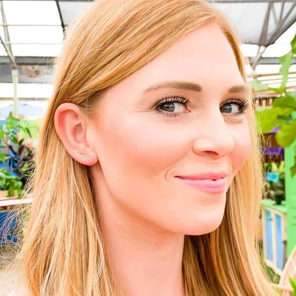 MINIMALIST CLIMBER EARRINGS (PAIR) – Ashlen