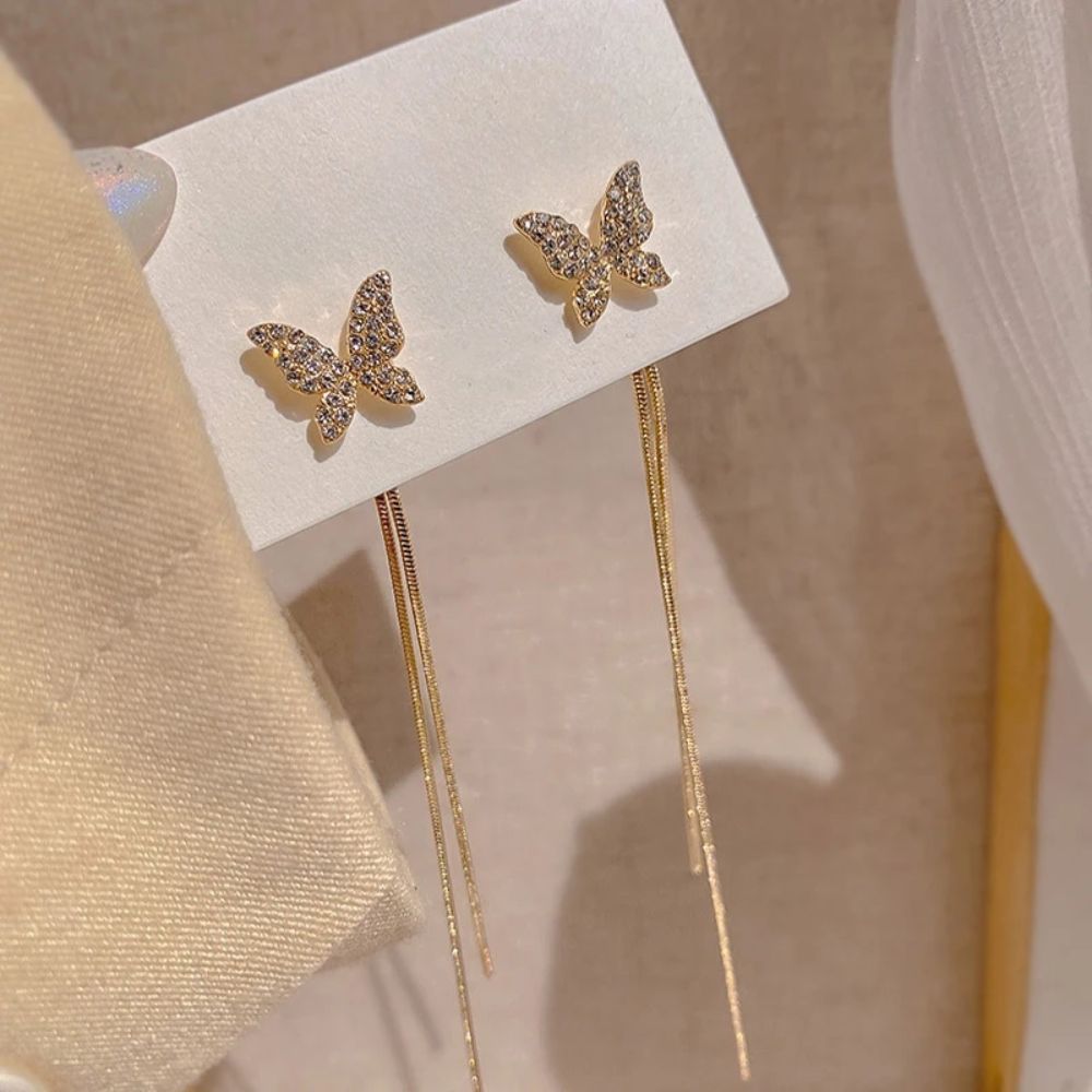 BUTTERFLY EARRINGS (PAIR) – Ashlen